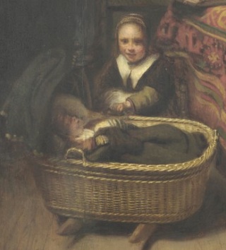 Rocking cradles – wood or wicker – HomeThingsPast